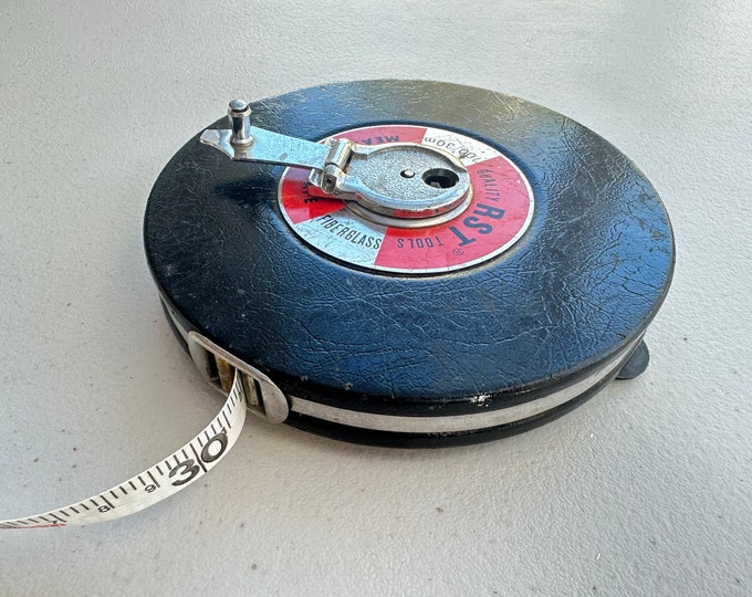 Large Vintage RST Measuring Tape, Leather Bound, Rare in This ...