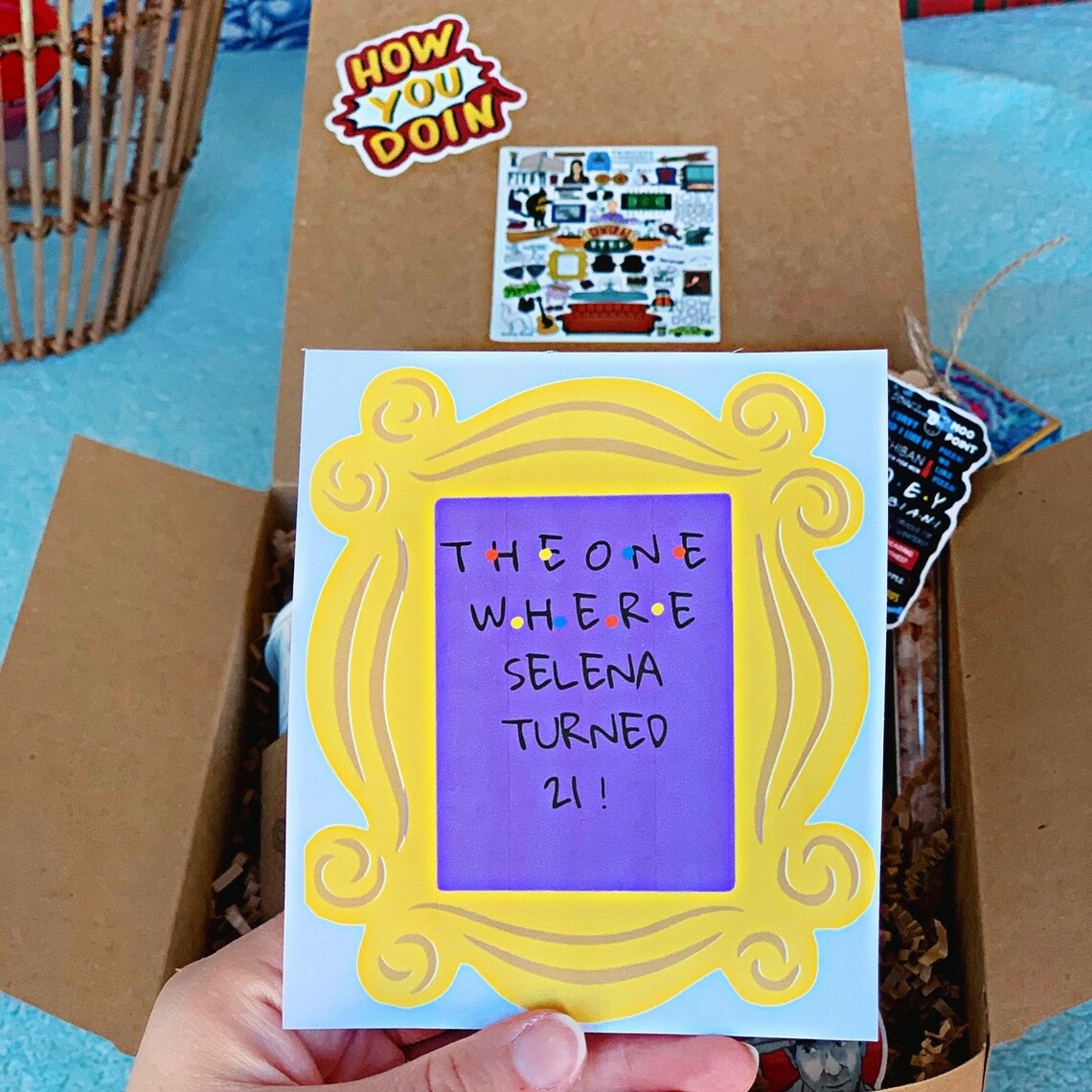 Friends TV Show Box. Friends gift box. The one where. The | Etsy