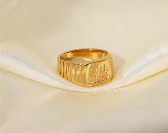 Lady Boss Ring - Etsy