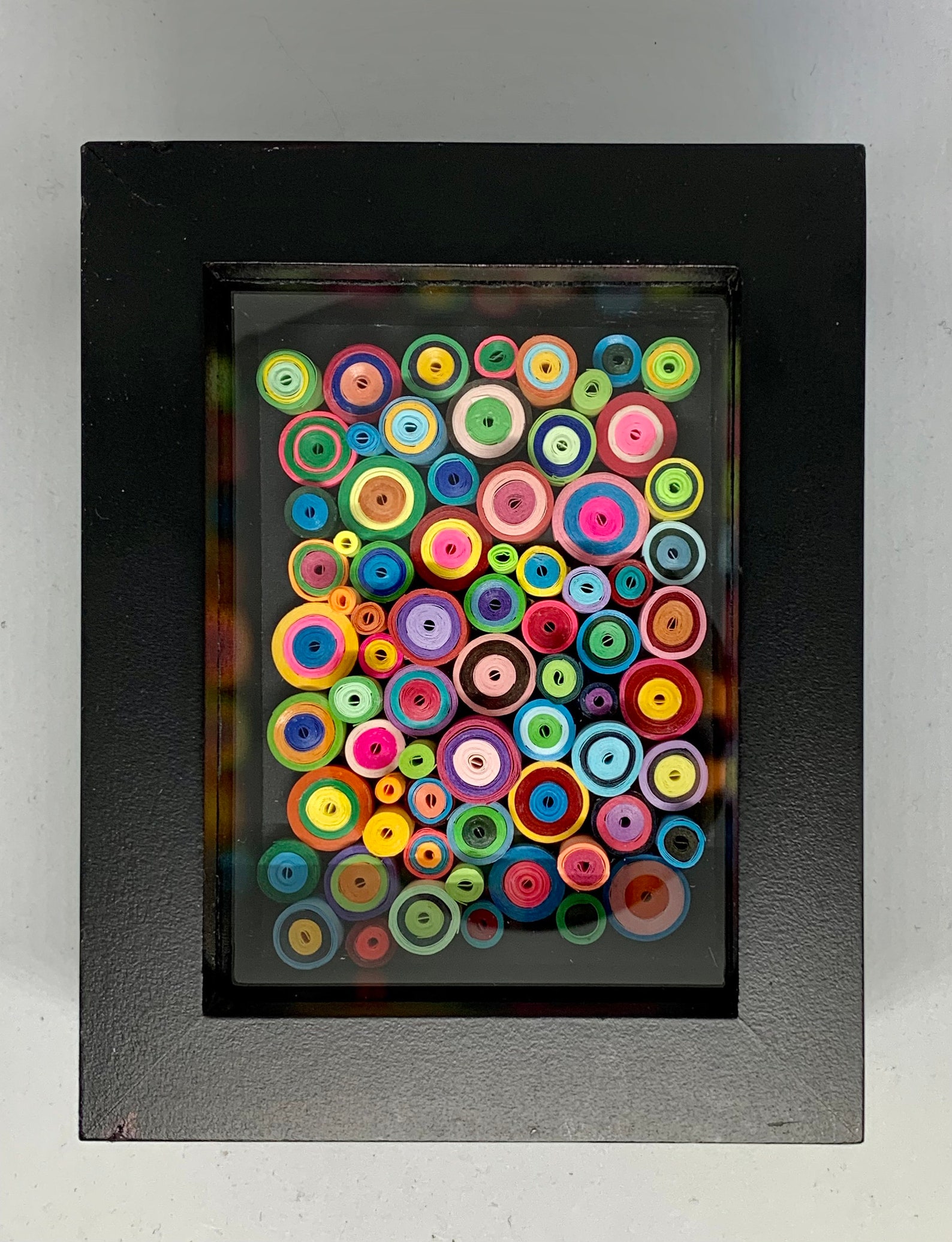 Quilled Paper Art in Small Shadow Box - Etsy