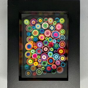 Quilled Paper Art in Small Shadow Box - Etsy