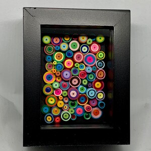 Quilled Paper Art in Small Shadow Box - Etsy