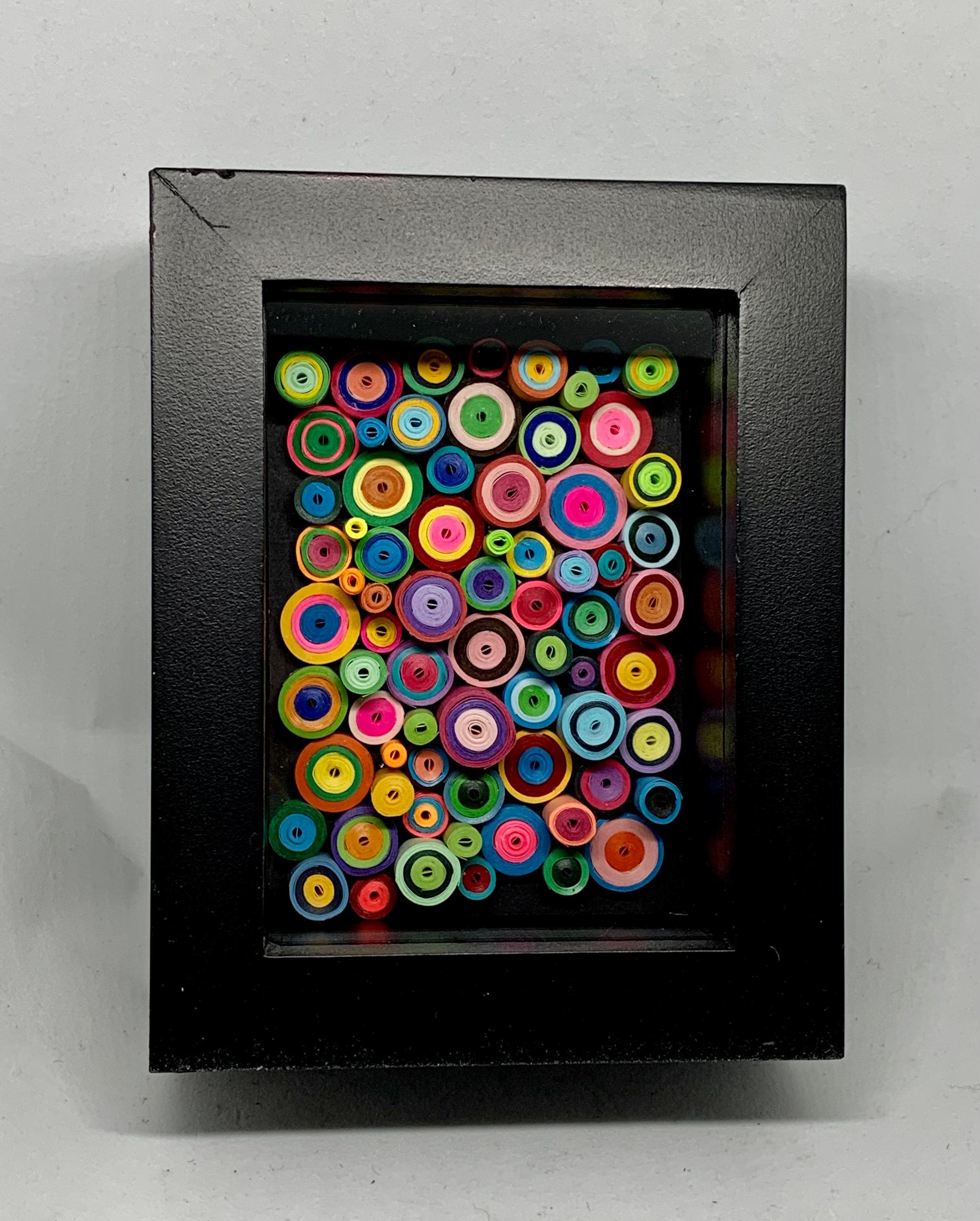 Quilled Paper Art in Small Shadow Box - Etsy