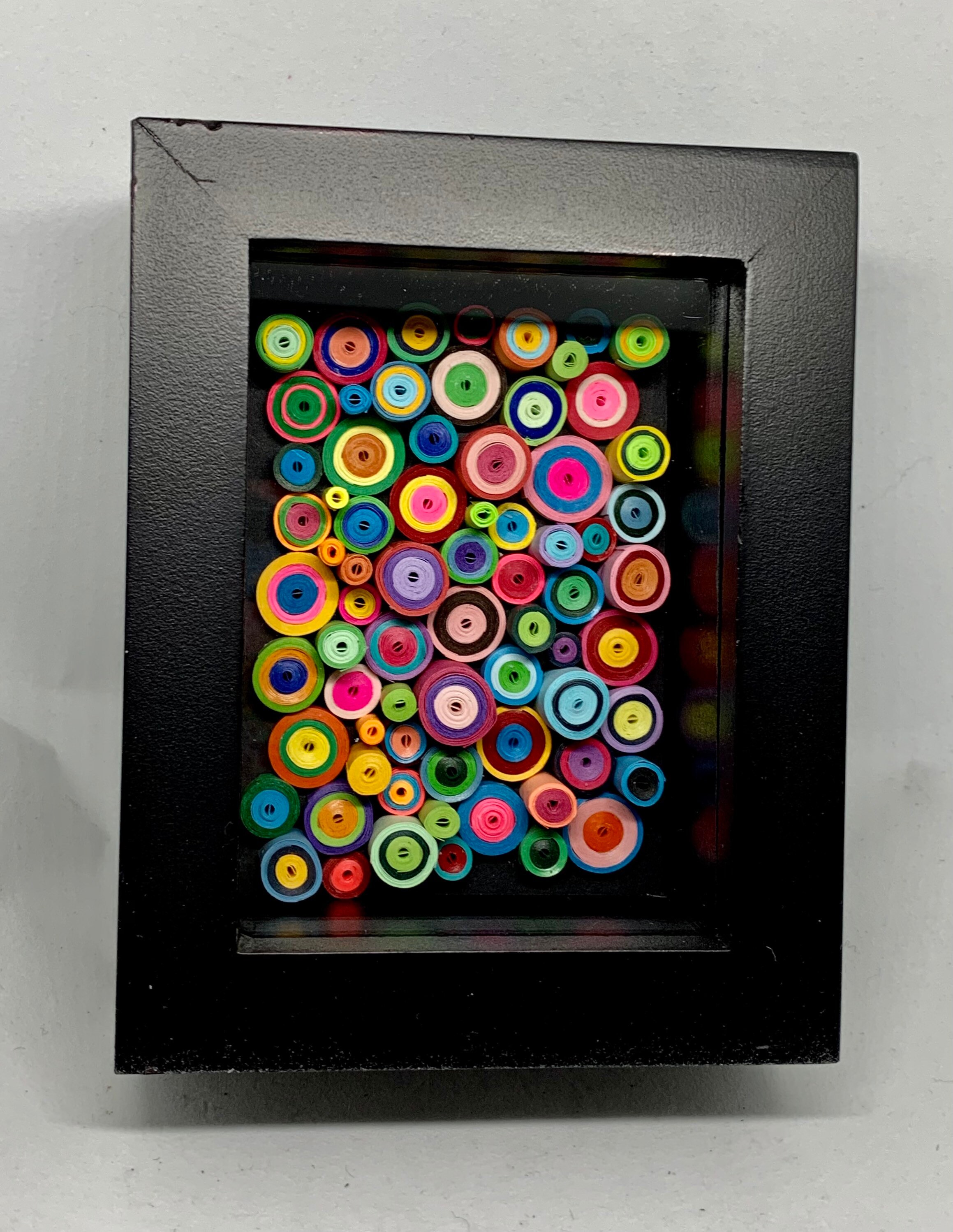 Quilled Paper Art in Small Shadow Box - Etsy