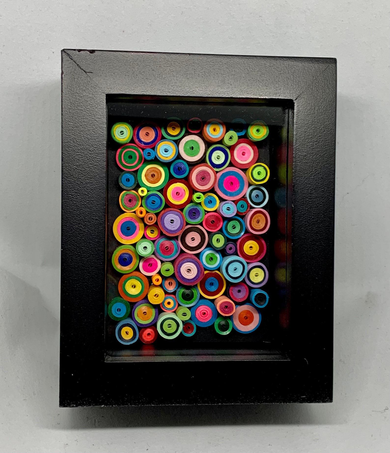 Quilled Paper Art in Small Shadow Box - Etsy