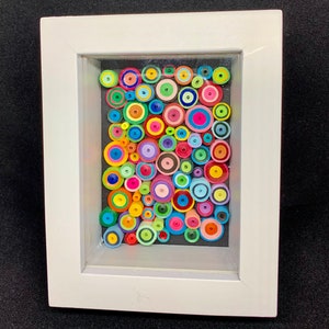 Quilled Paper Art in Small Shadow Box - Etsy
