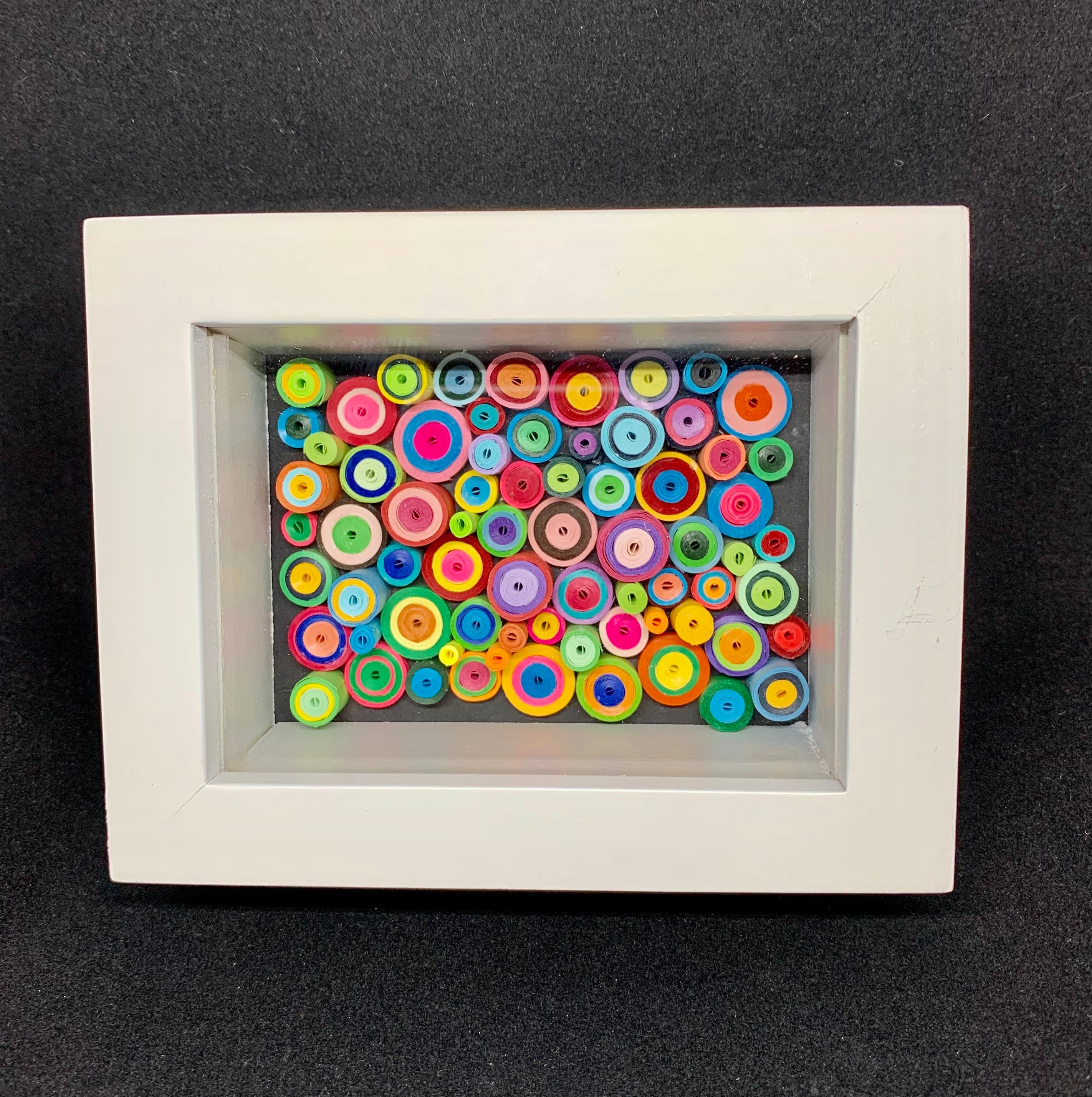 Quilled Paper Art in Small Shadow Box - Etsy