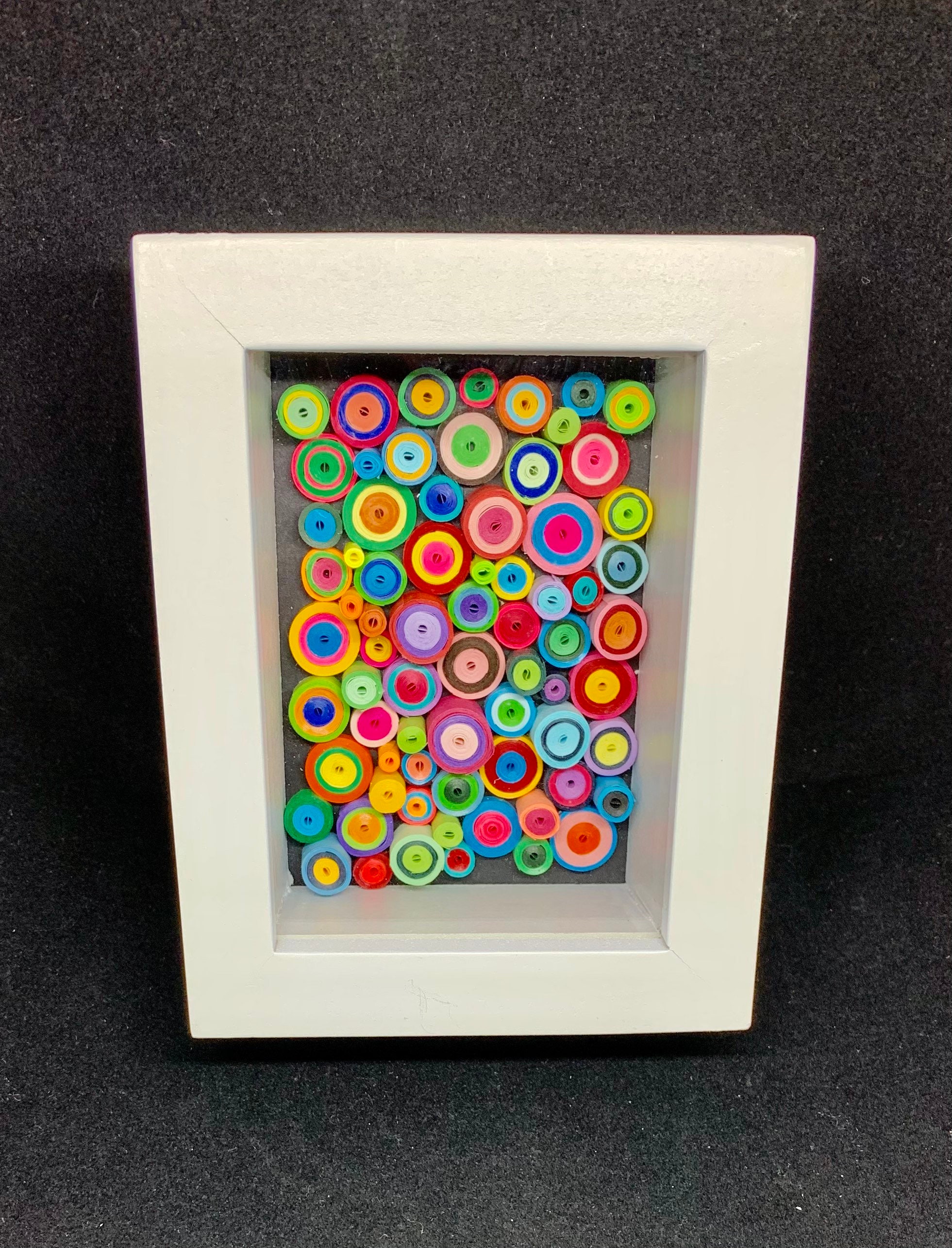 Quilled Paper Art in Small Shadow Box - Etsy