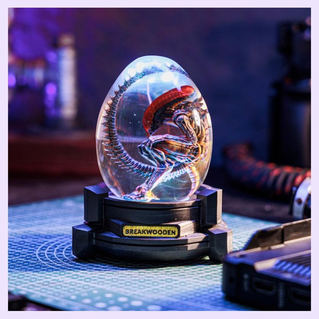 Custom Xeno.morph Resin Lamp, Ali.en Epoxy Lamp, Custom Sta.r Wars ...