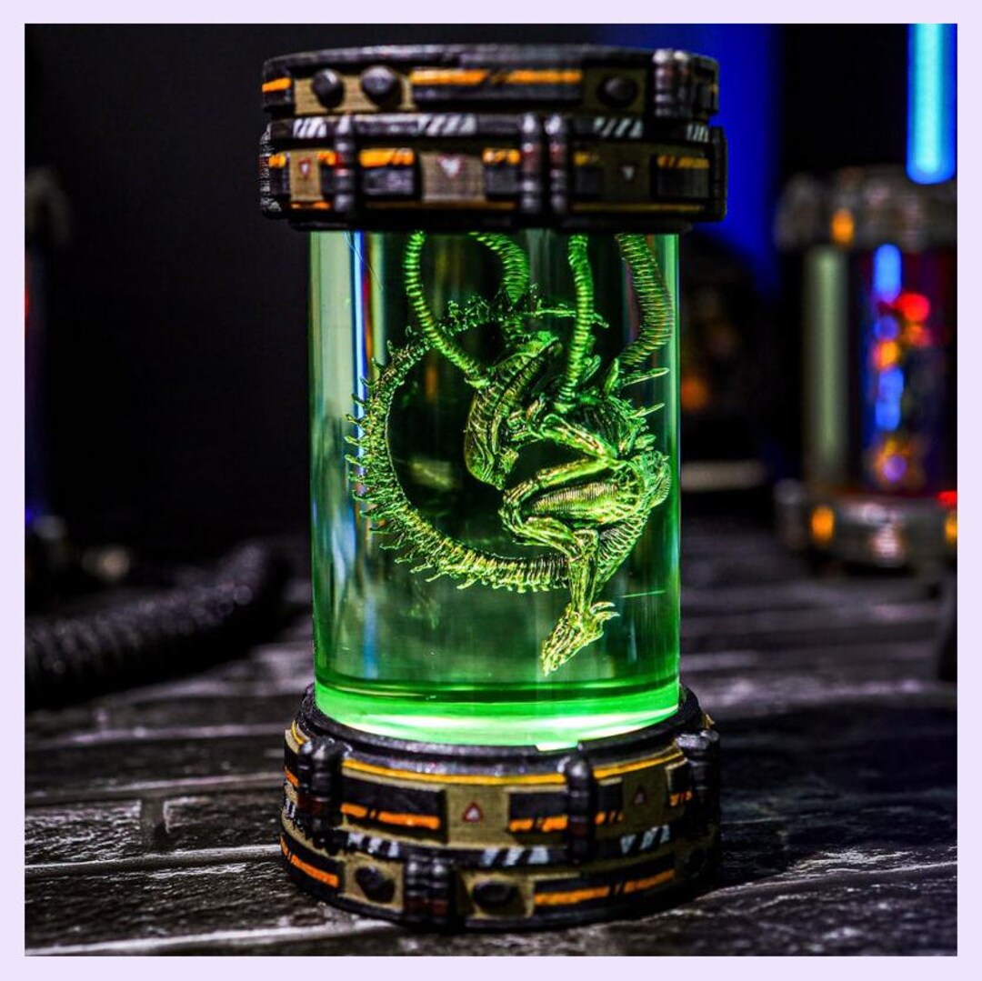 Xeno.morph Lamp, Ali.en Epoxy Lamp, Custom Sta.r Wars Night Light ...