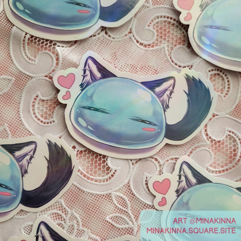 Wolf Rimuru 3.5" Vinyl Stickers | Rimuru Tempest | Slime Anime Manga ...