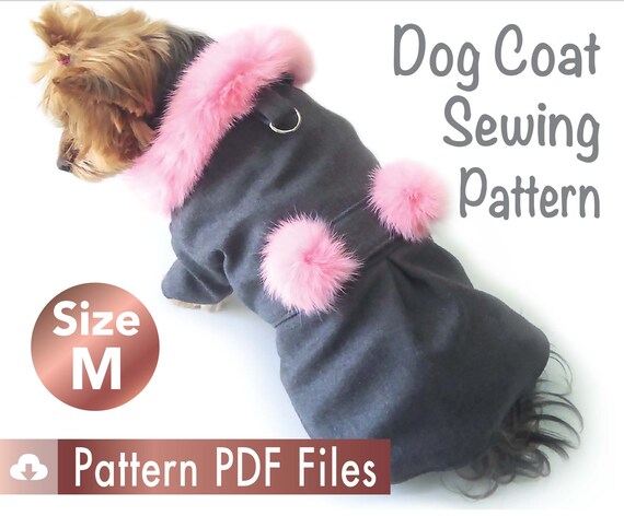 Dog Coat Pattern Dog Fur Coat Dog Wool Coat Dog Winter | Etsy