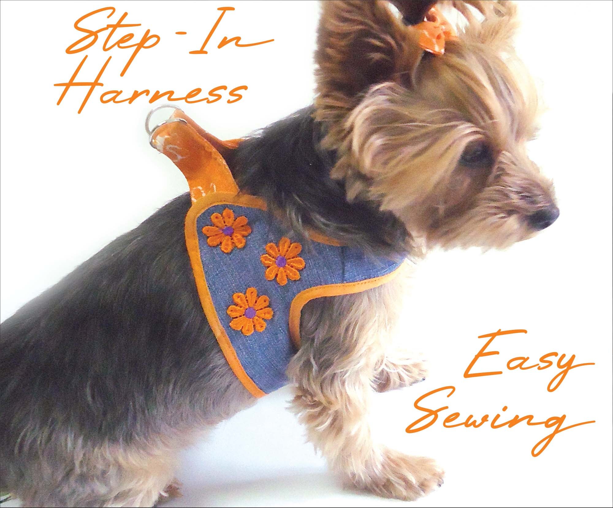 Small Dog Harness Sewing Pattern, Size M (PDF Pattern) - Etsy