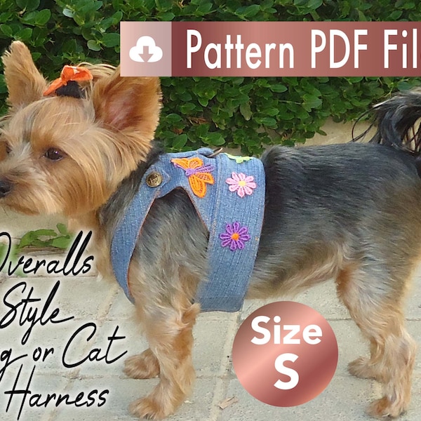 Dog Harness Pattern - Etsy