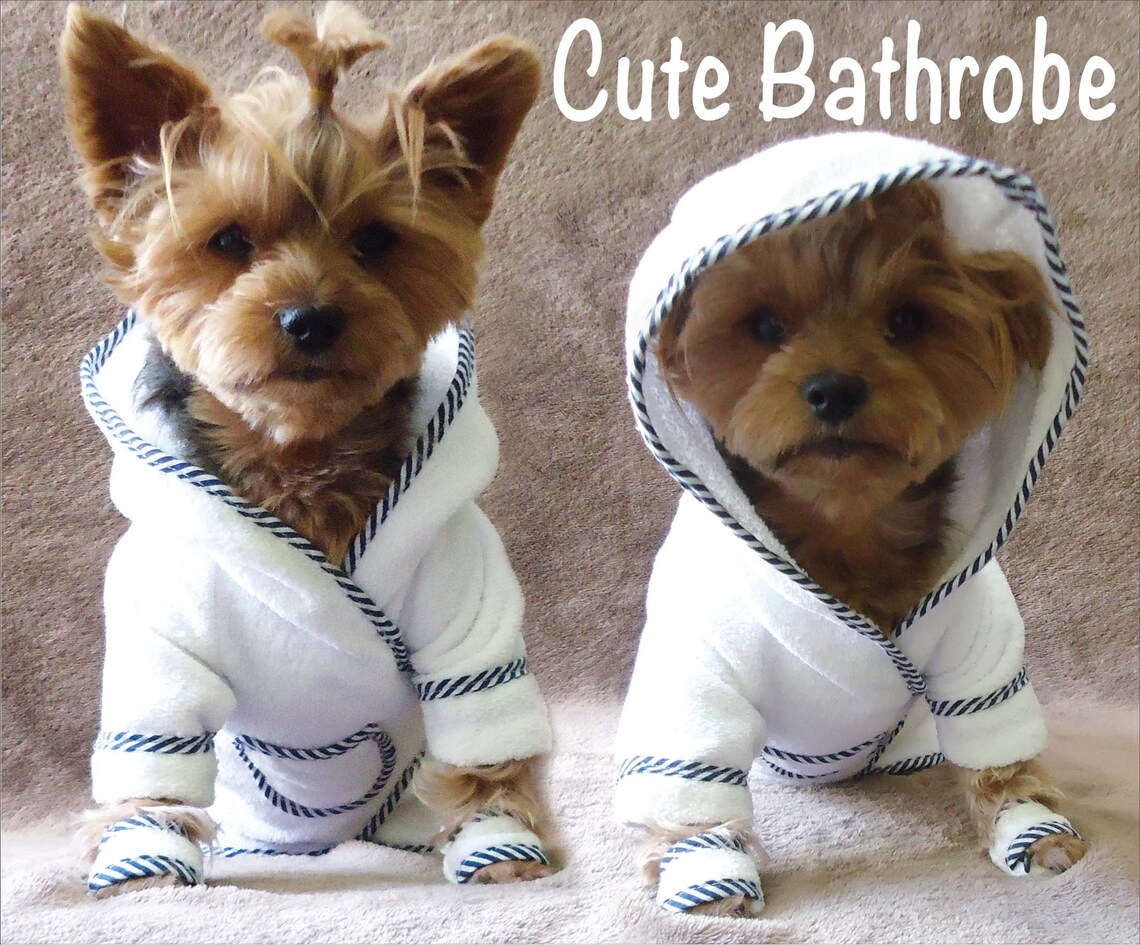Dog Bathrobe Pattern Pet Bathrobe Pattern Cat Bathrobe - Etsy
