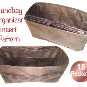 Handbag Organizer Insert Sewing Pattern (PDF Download) - Etsy