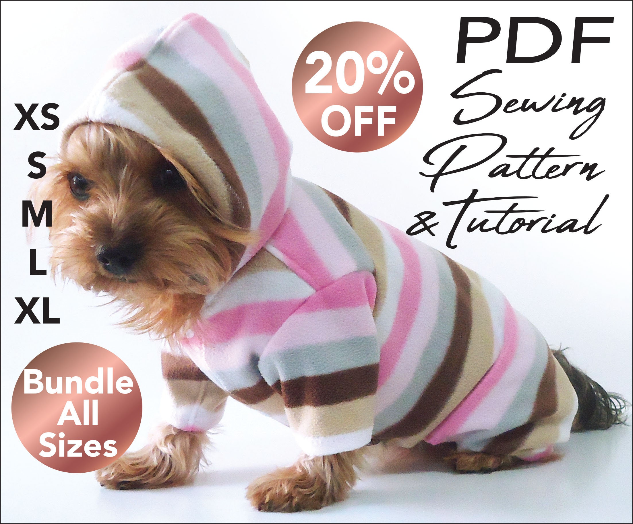 Dog Hooded Pajamas Pattern Dog Soft Pajamas Pattern Dog - Etsy