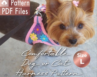 Step in Dog Harness Pattern | Etsy