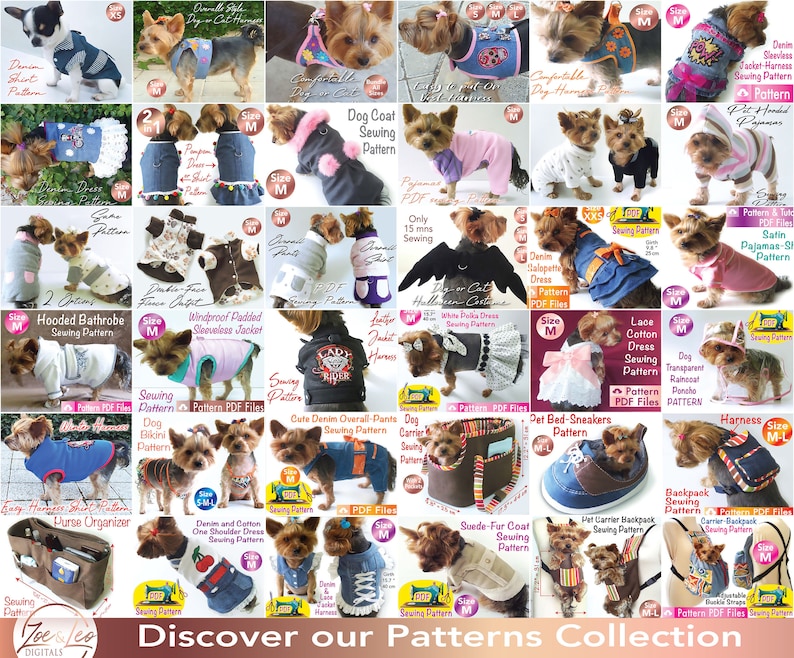 Dog Carrier Backpack Sewing Pattern: Kangaroo Style, Size M (PDF ...