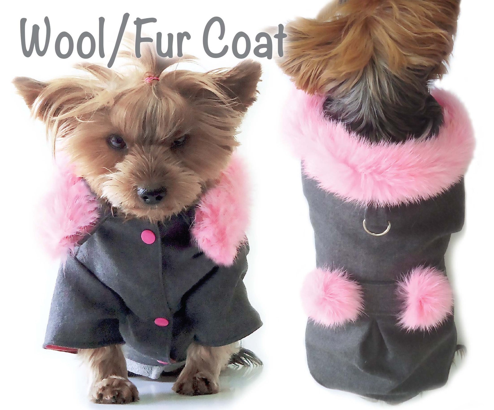 Dog Coat Pattern Dog Fur Coat Dog Wool Coat Dog Winter | Etsy