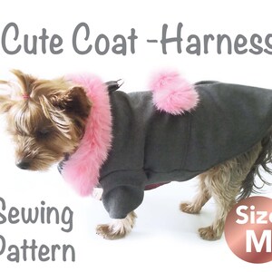 Dog Coat Pattern, Dog Fur Coat, Dog Wool Coat, Dog Winter Clothes ...