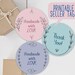 Instant Download Printable Pastels Gift Tag Labels | Etsy