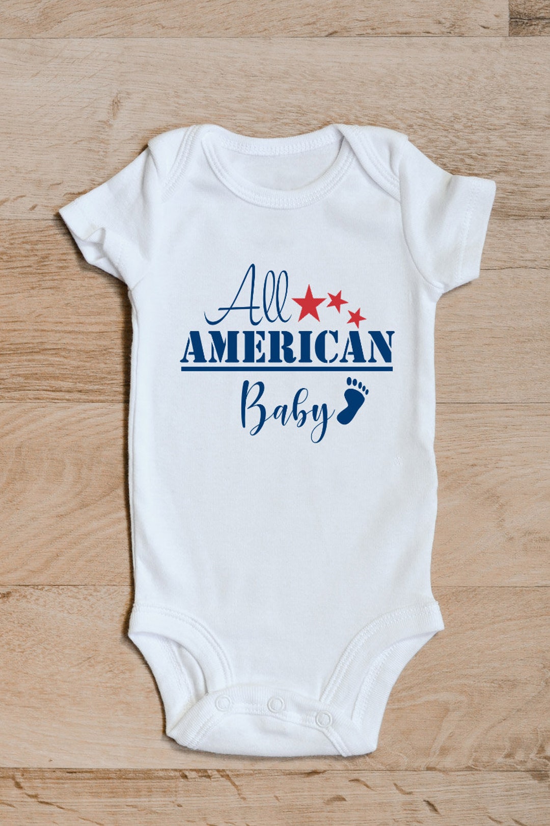 Instant Download | Printable | All American Baby 4th of July Sticker ...