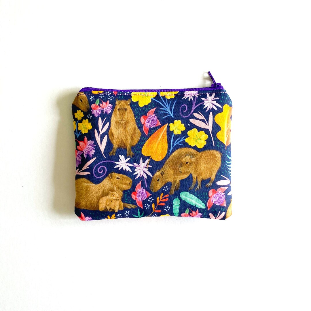 Capybara Coin Purse, Capybara Pouch, Coin Purse, Gift for Capybara ...