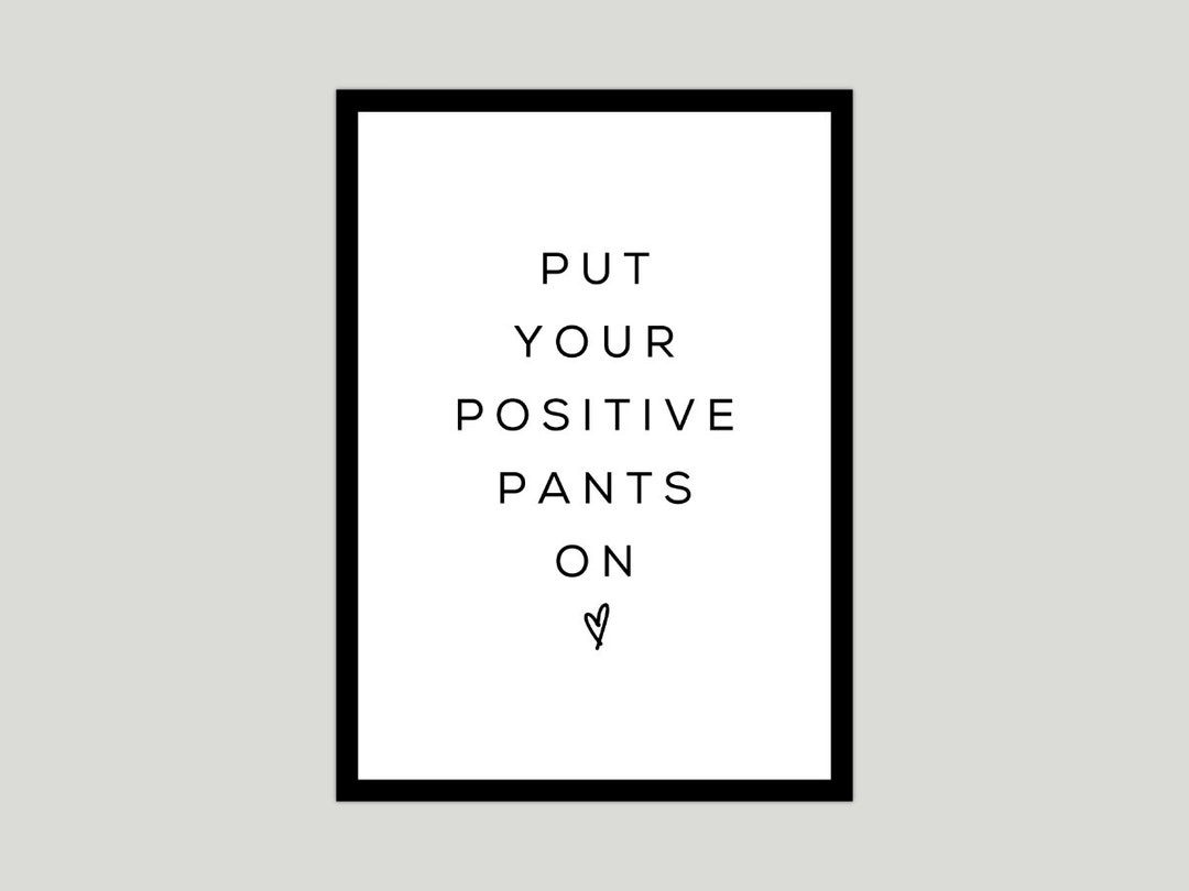 Digital Download Motivational Quote Print / Wall Decor / Put Your ...