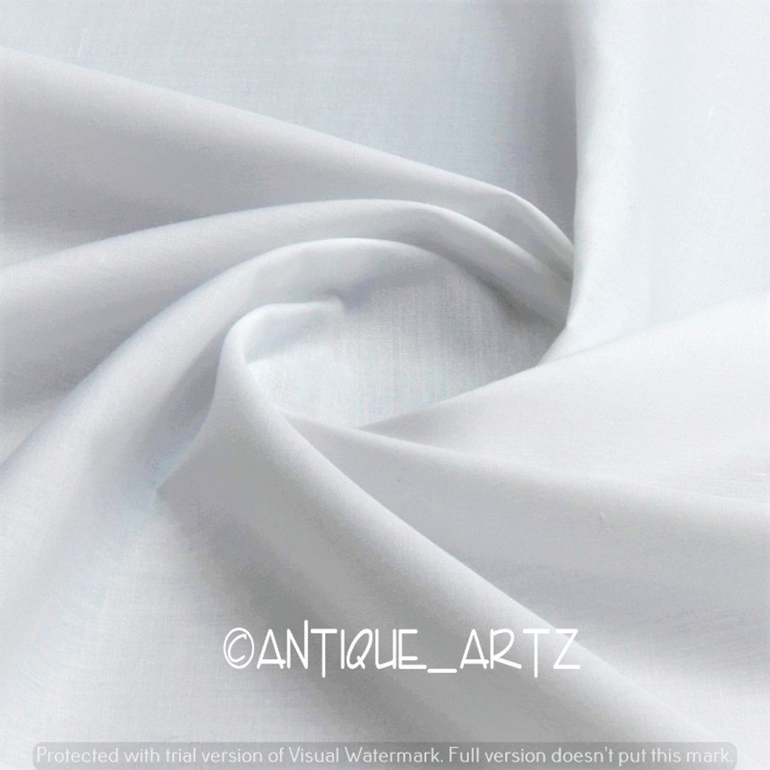 Indian White Solid Fabric Plain White Fabric Dress stitching | Etsy