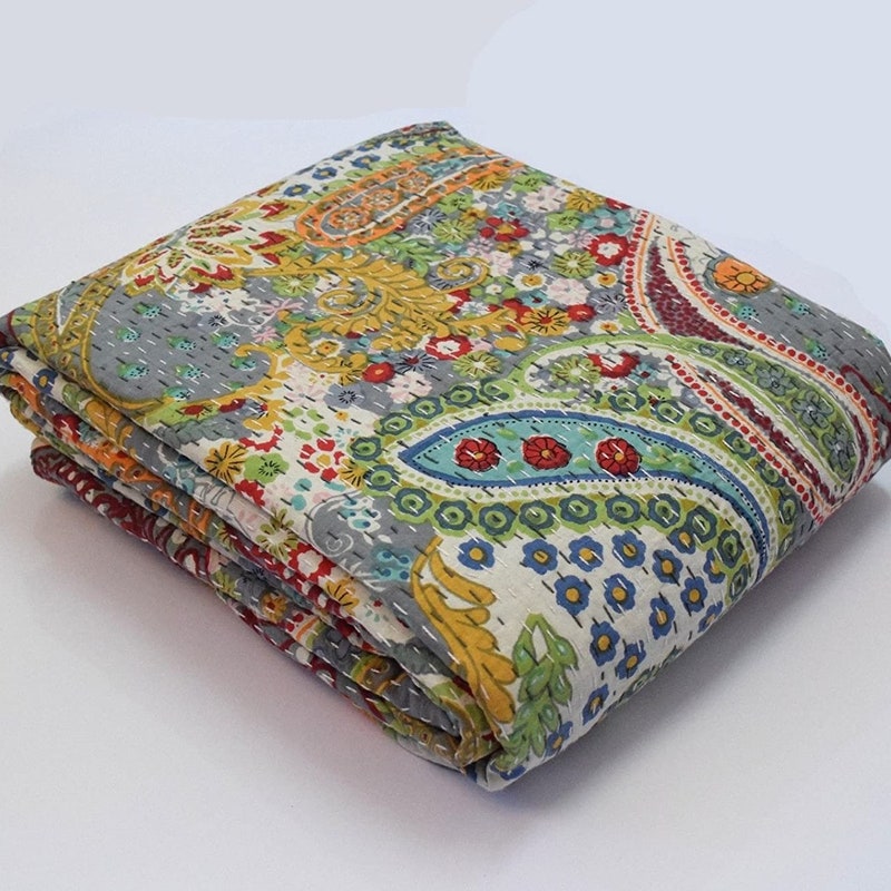 Indian Bedspread - Etsy