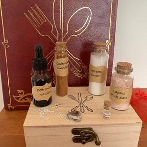 Just Add Magic Cookbook and Spice Box - Etsy