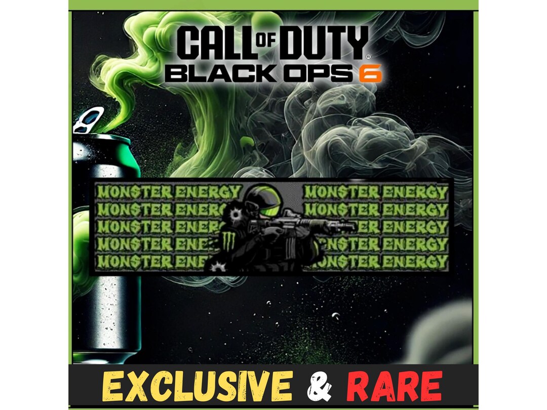 Call of Duty Black Ops 6 Exclusive Animated Calling Card Rare Digital ...