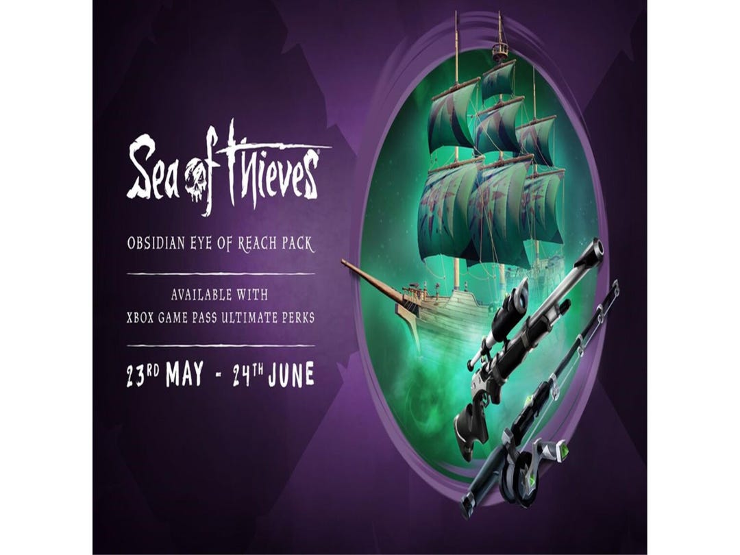 Sea of Thieves, Obsidian Eye of Reach Pack, Exclusive Sea of Thieves ...