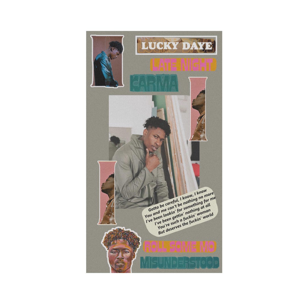 Lucky Daye Artist Poster Digital Download Print Wall Art - Etsy