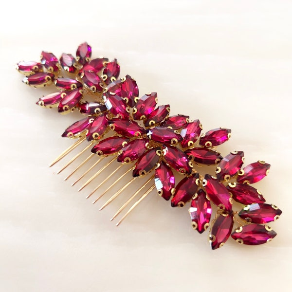 Red Hair Combs - Etsy