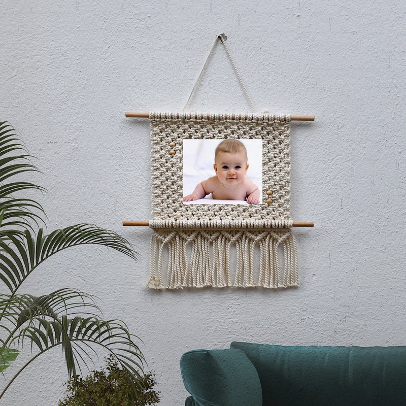 Macrame Frame - Etsy