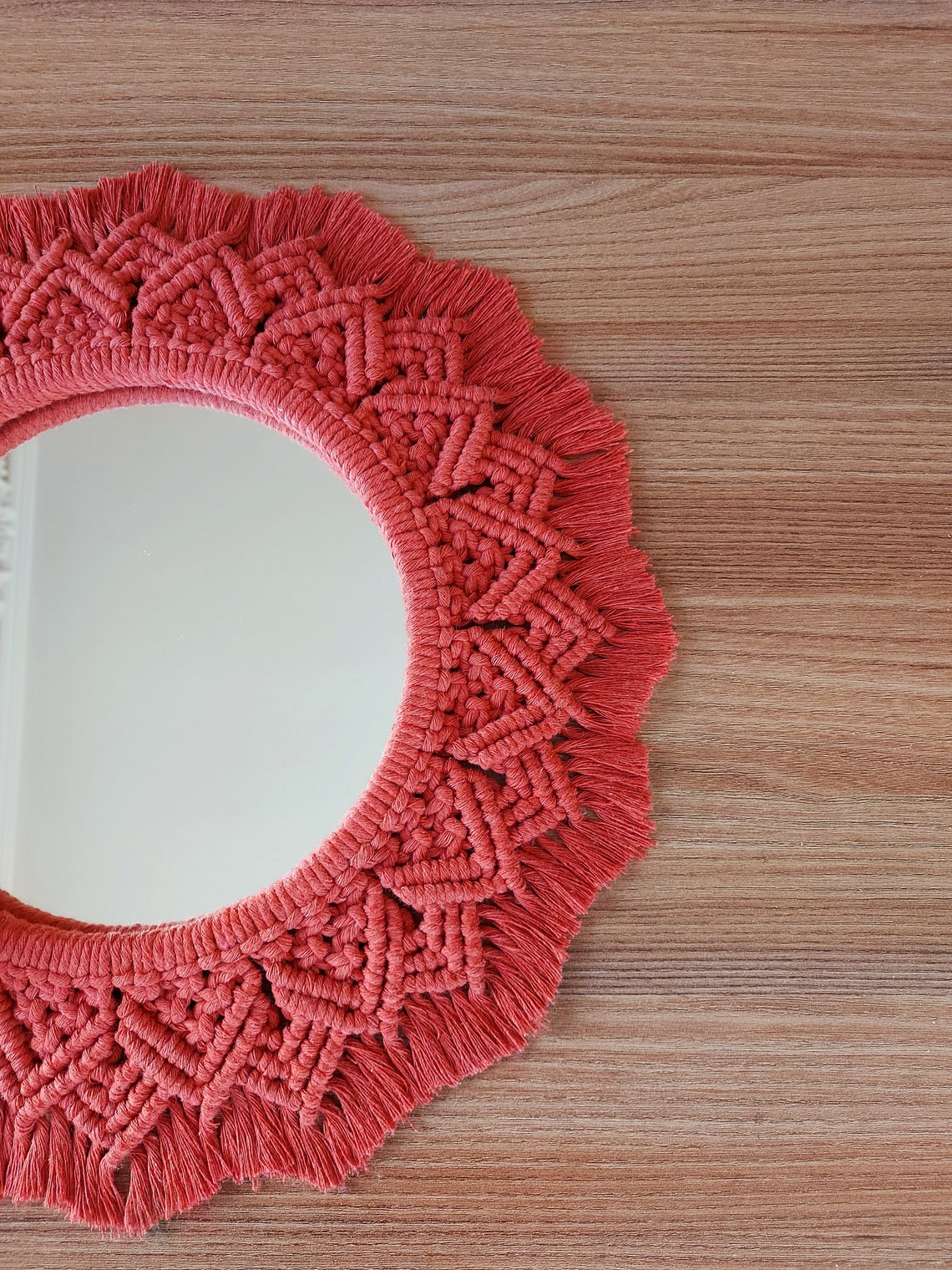 Macrame Wall Hanging,macrame Mirror Wall Hanging,macrame Decor,bohemian Decor,wall Decor - Etsy