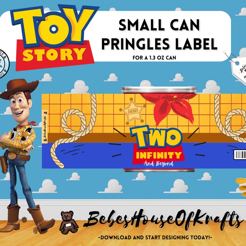 Toy Story Pringles Can - Etsy