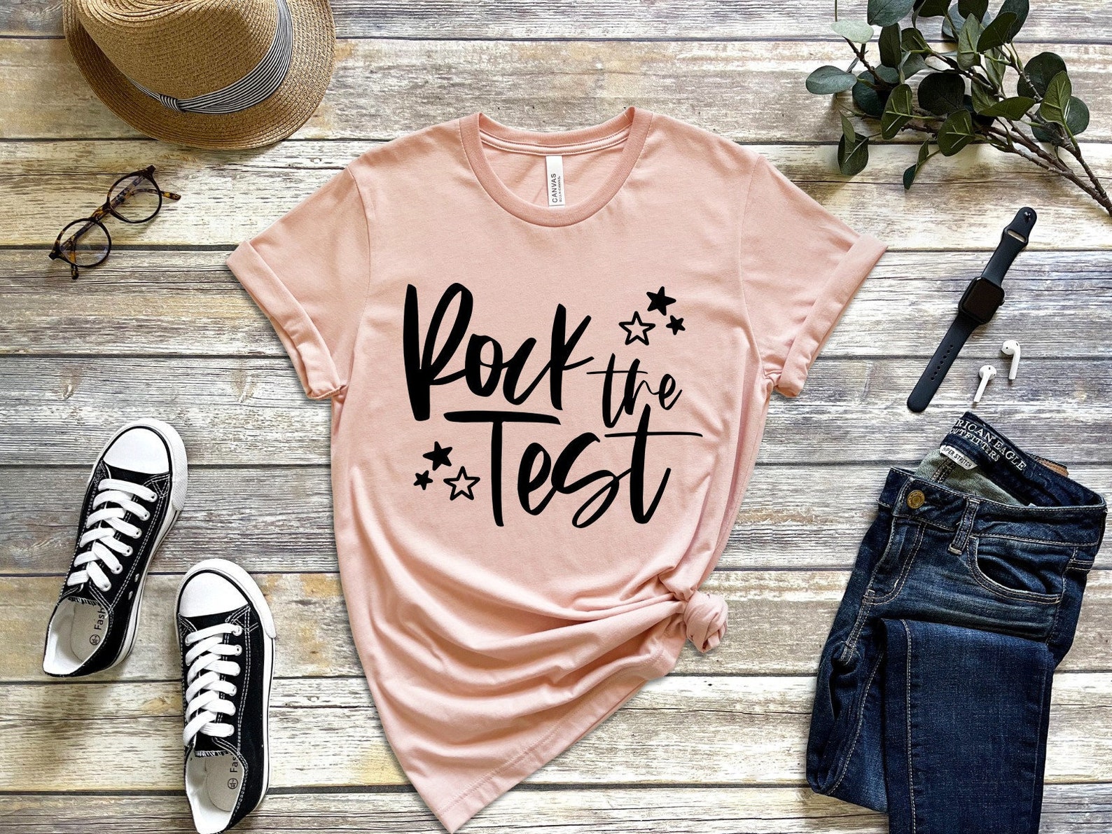 Testing Shirt Rock the Test Shirt Teacher Shirts State - Etsy