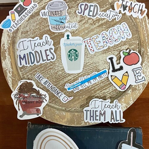 Teacher Stickers Funny Gift for Teachers Hey Girl You - Etsy