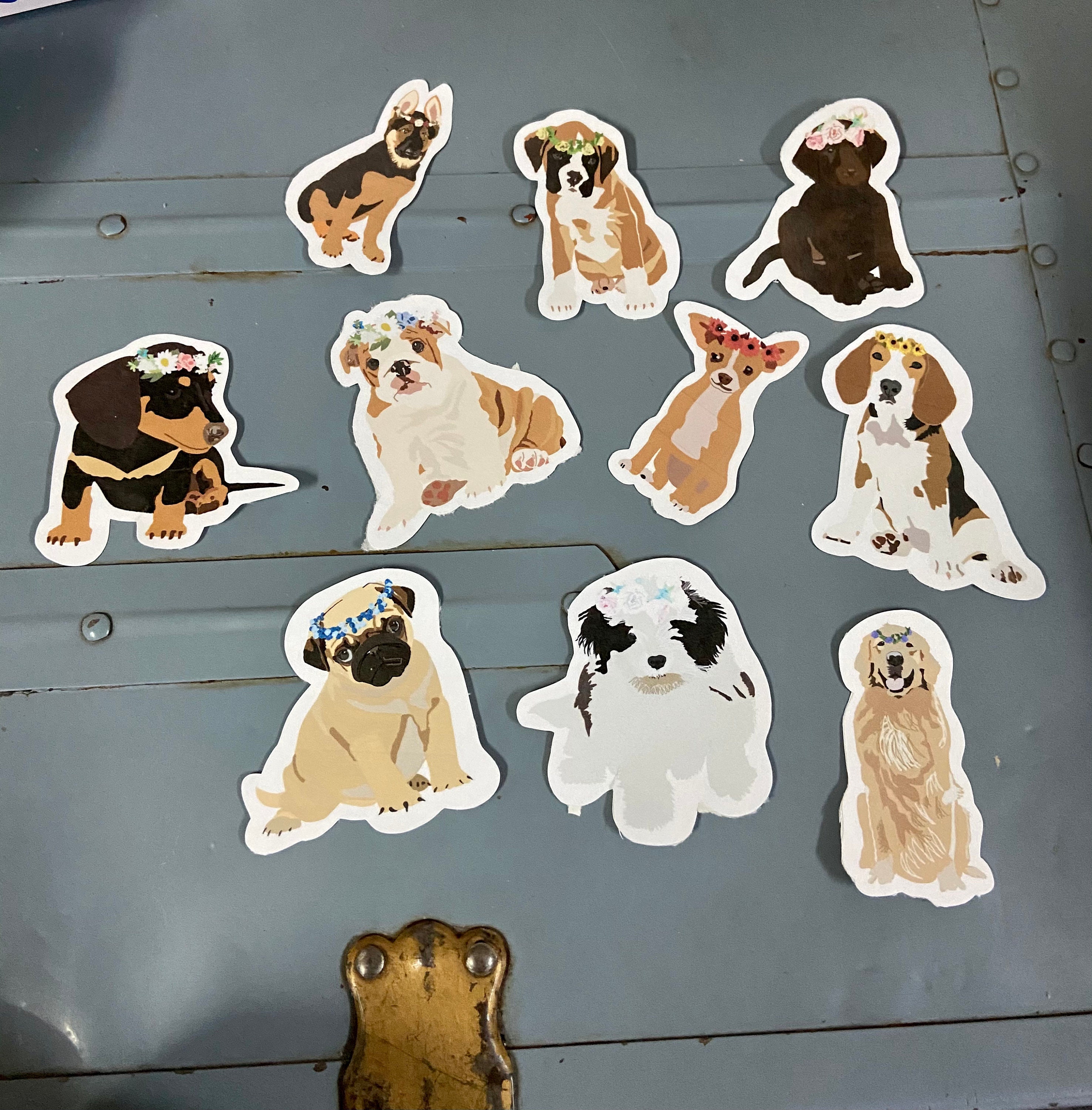 Dog Sticker - Etsy