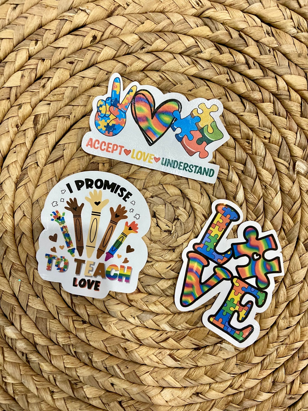 Autism Awareness Autism Acceptance MAGNETS - Etsy