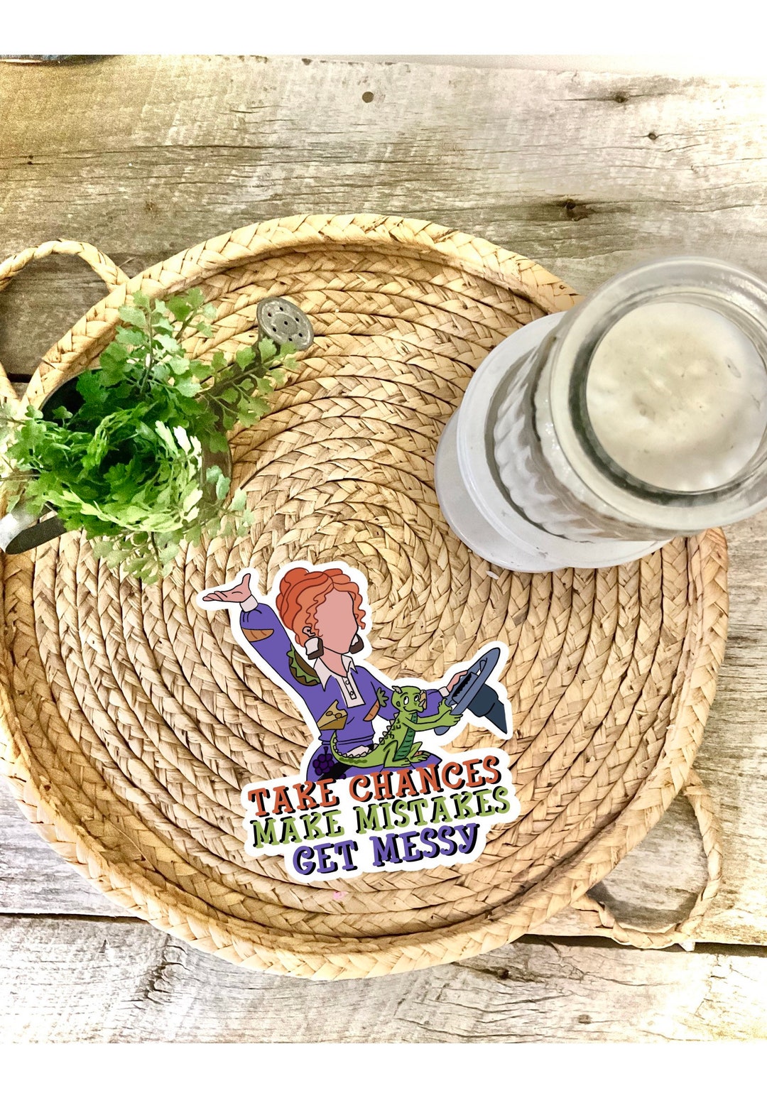 Ms. Frizzle Sticker Waterproof - Etsy