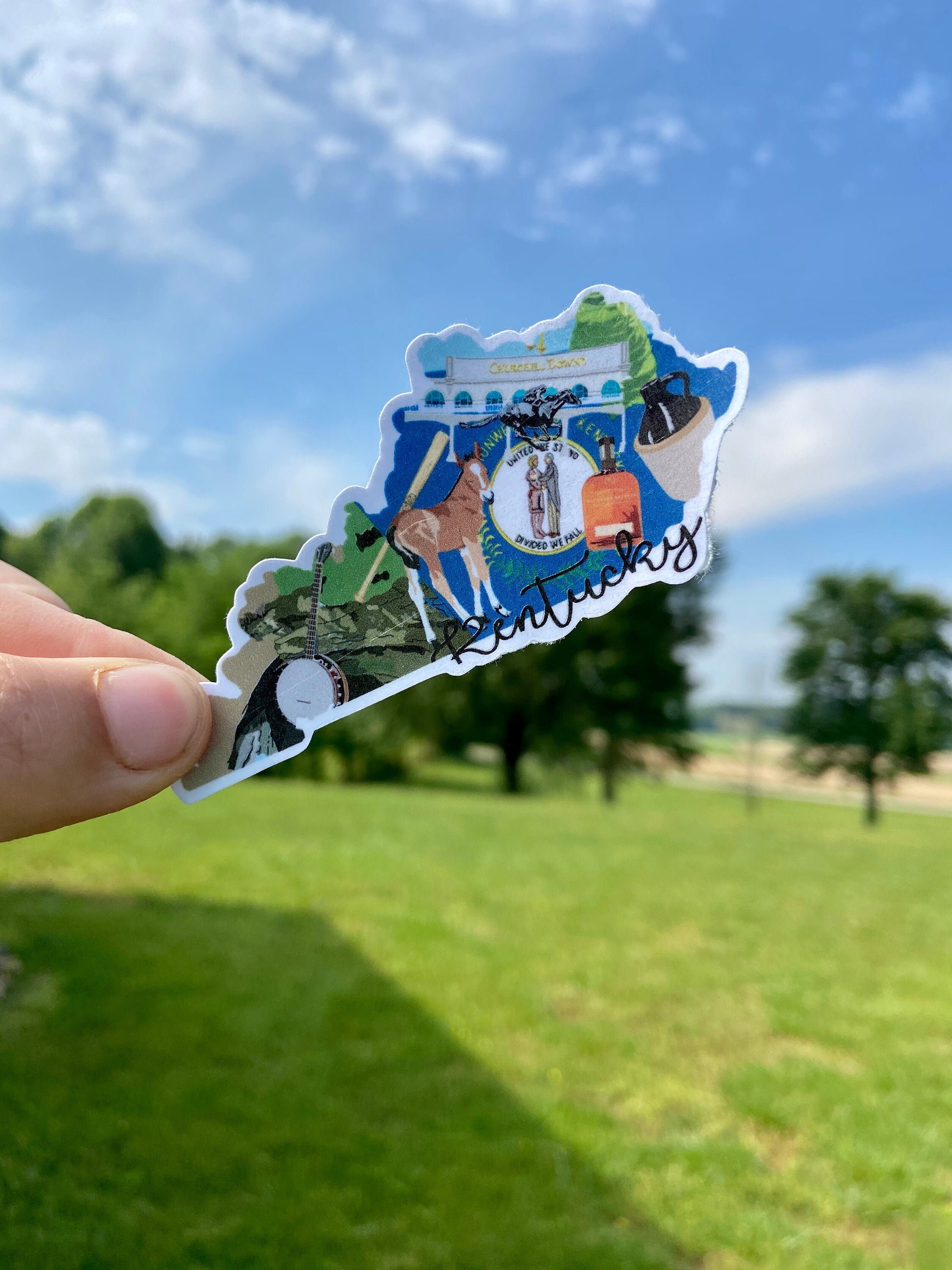 Kentucky Landmark Sticker NOW WATERPROOF - Etsy