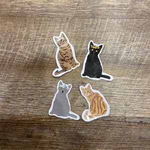 Cat Stickers - Etsy