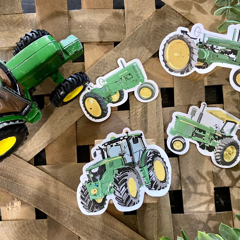 Tractor Stickers - Etsy