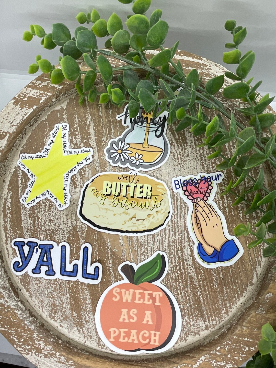Southern Sayings Stickers WATERPROOF Sticker Bundle - Etsy