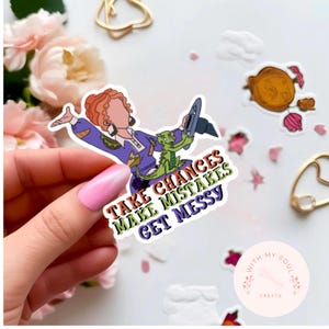 Ms. Frizzle Sticker| Waterproof - Etsy
