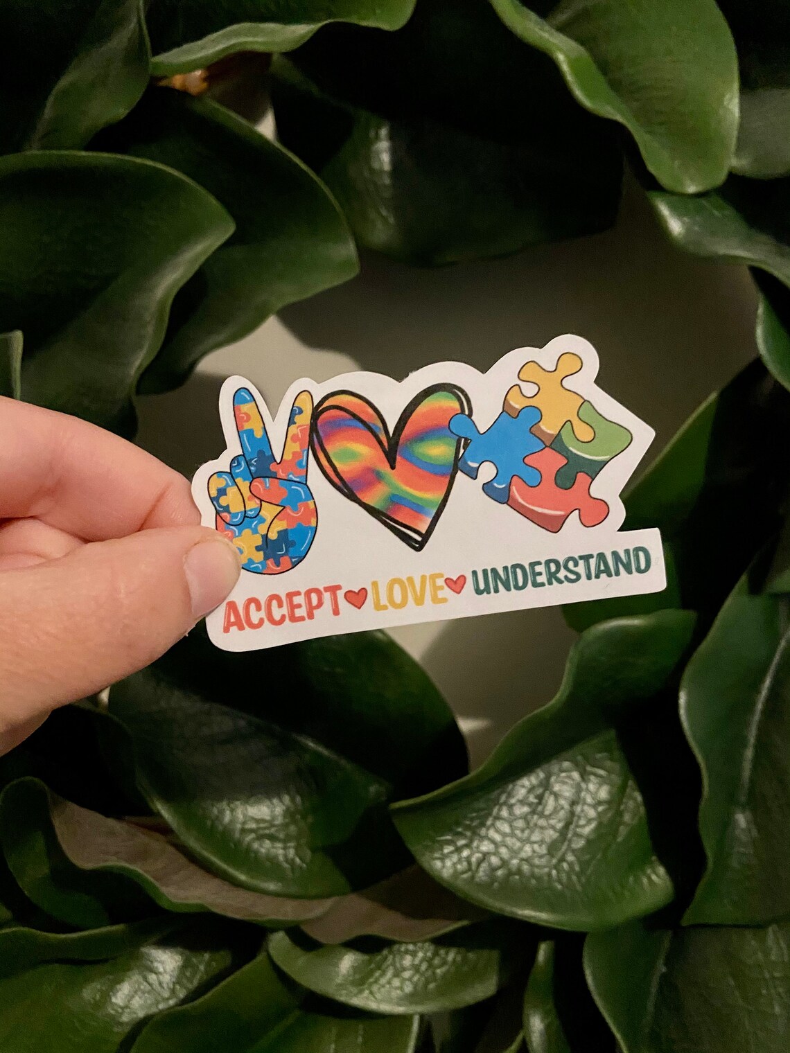 Autism Awareness Autism Acceptance MAGNETS - Etsy